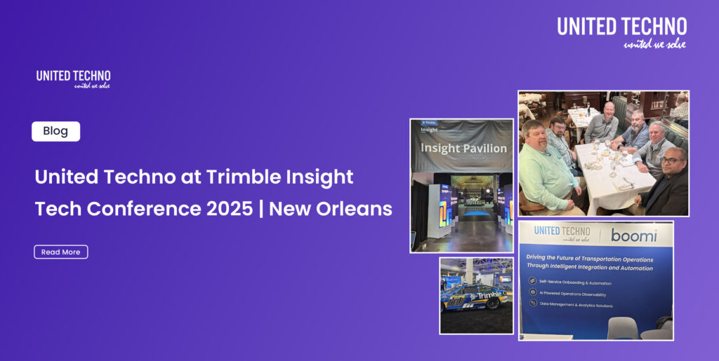 United Techno at Trimble Insight Tech Conference 2025